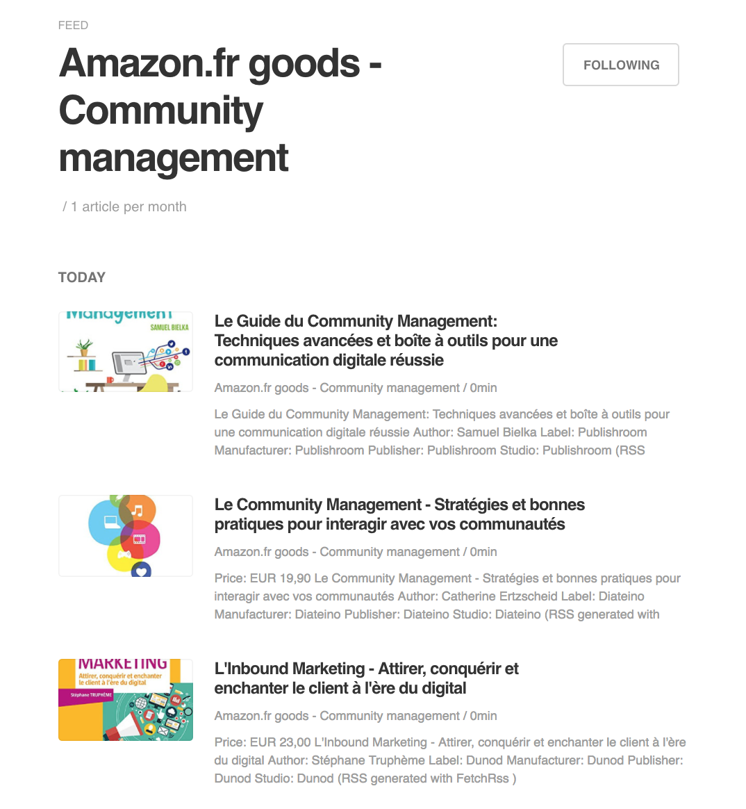 3 outils de Flux RSS pour votre veille marketing sur Facebook