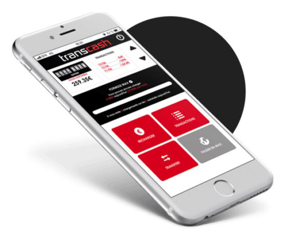 La carte de paiement et la recharge Transcash