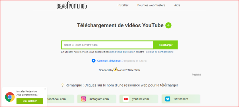 Comment télécharger une vidéo YouTube sur sa clé USB